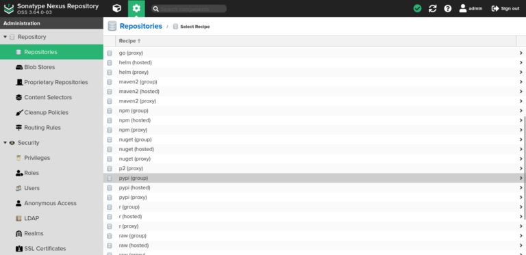 Create Python pypi repository on Nexus repository manager – RISHITHA MINOL