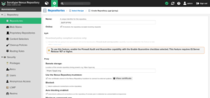 Create Python pypi repository on Nexus repository manager – RISHITHA MINOL